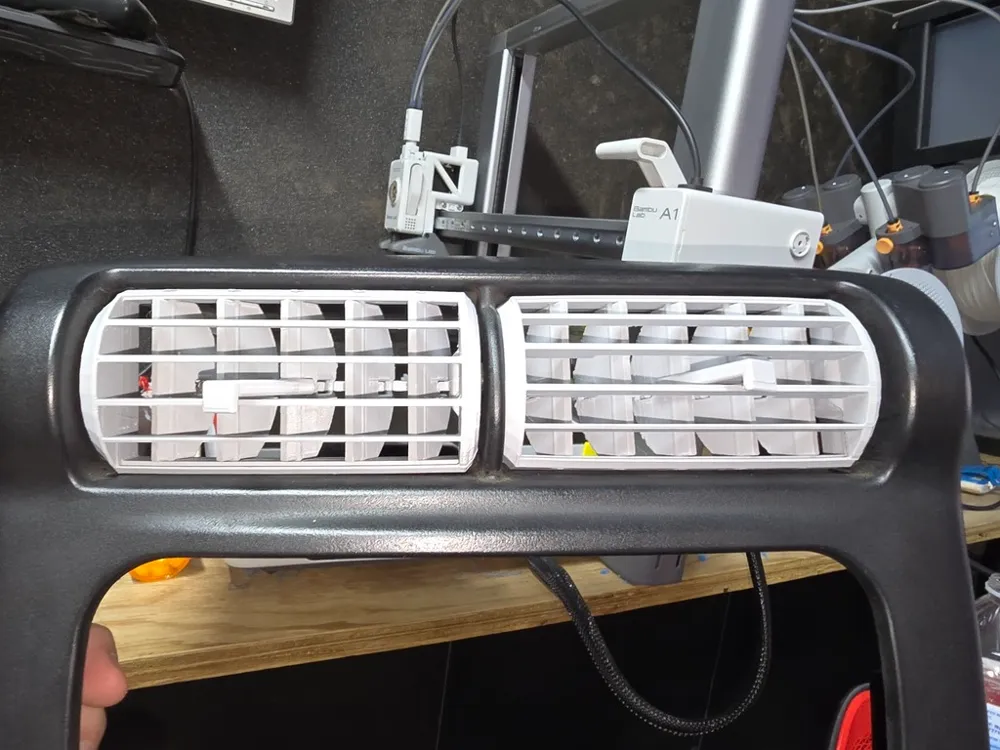 Replacement Center AC Vents XJ Cherokee & TJ - Free 3D Print Model ...