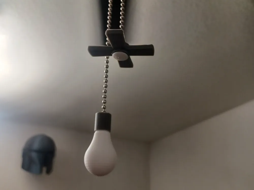 Ceiling Fan Chain Pulls Fan Switch Light Switch - Free 3D Print Model ...