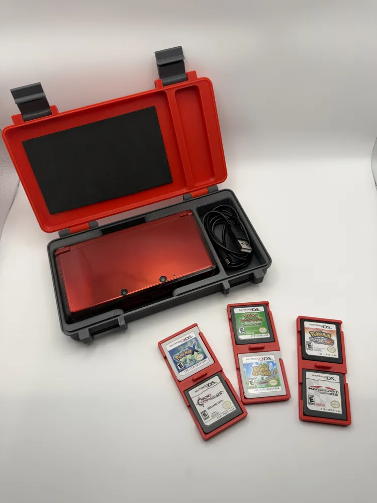Nintendo 3DS and DS Lite Slim Travel Case - Free 3D Print Model ...