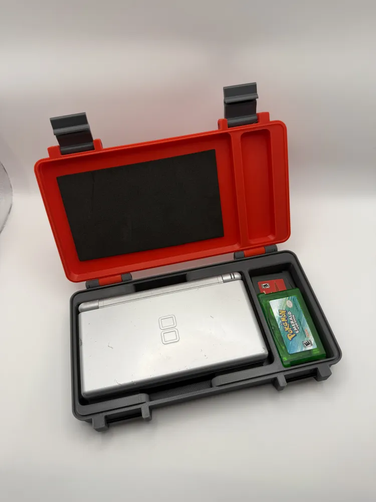 Nintendo 3DS and DS Lite Slim Travel Case - Free 3D Print Model ...