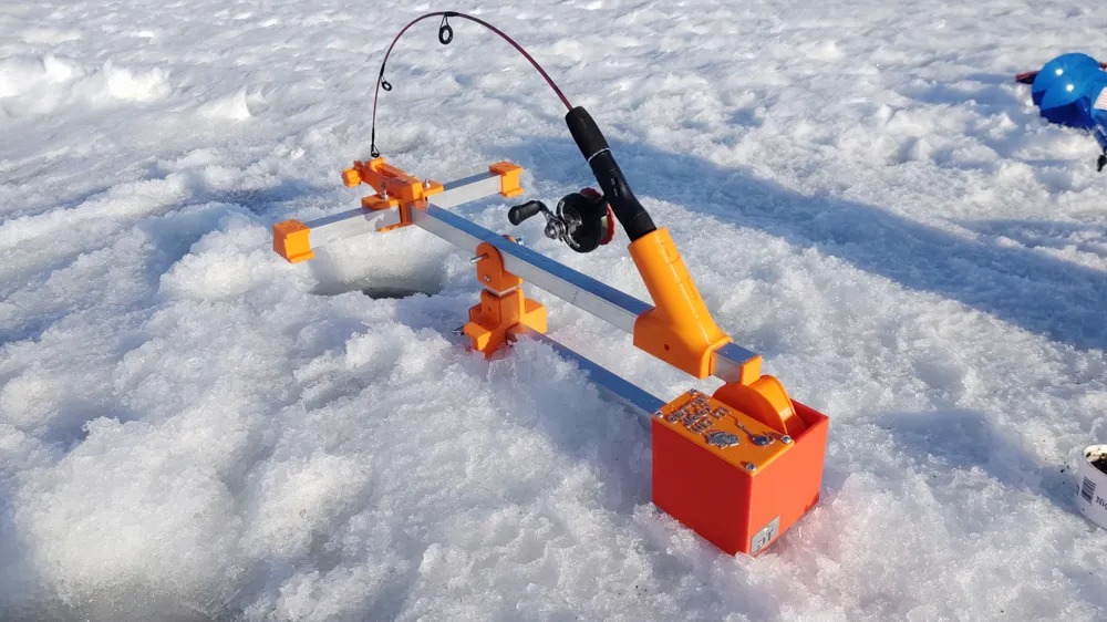 Bite Me - Ice fishing Auto Hook Setter by Idaho 3D Printing & Design ...