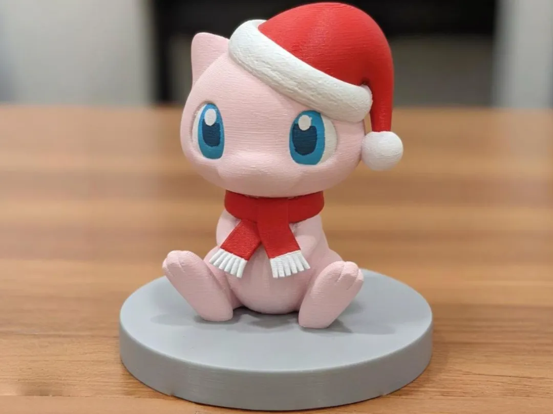 Christmas - Pokemon Mew ミュウ Xmas Version by Cris MakerWorld: Download ...