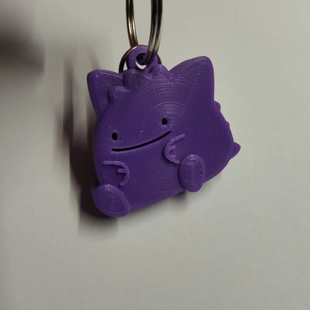 Ditto Gengar cutie keychain v1 by GIANO - MakerWorld