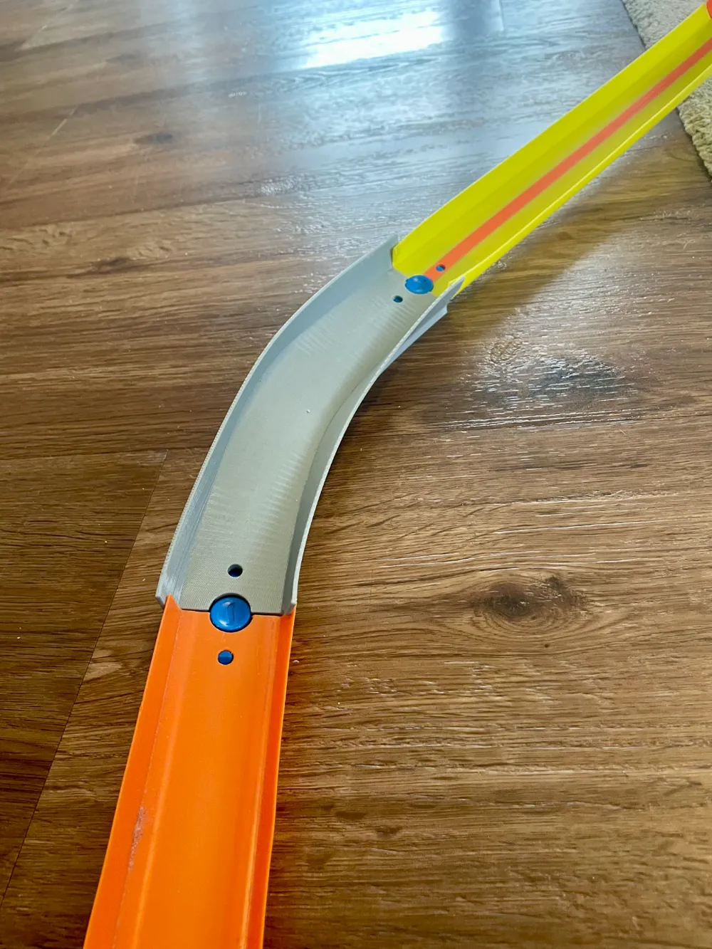 Hot wheels 45° turn curve track - Free 3D Print Model - MakerWorld