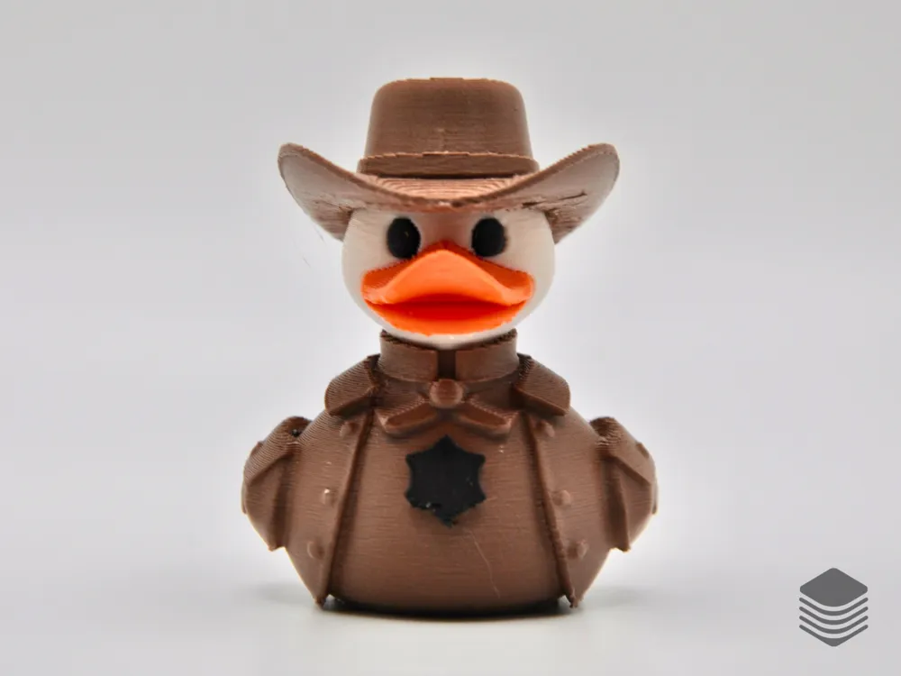 Western Sheriff Duck by The Duck Vault MakerWorld: Download Free 3D Models