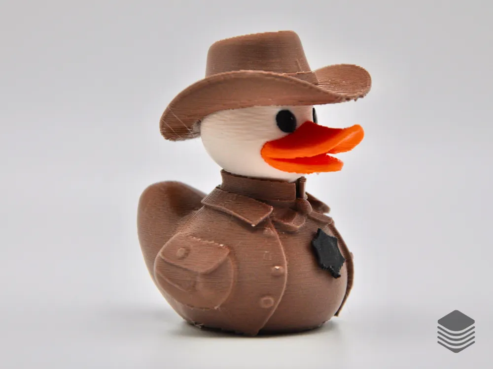 Western Sheriff Duck by The Duck Vault MakerWorld: Download Free 3D Models