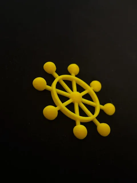 Jujutsu Kaisen Mahoraga Rad/Schlüsselanhänger V2 von JKS 3D - MakerWorld