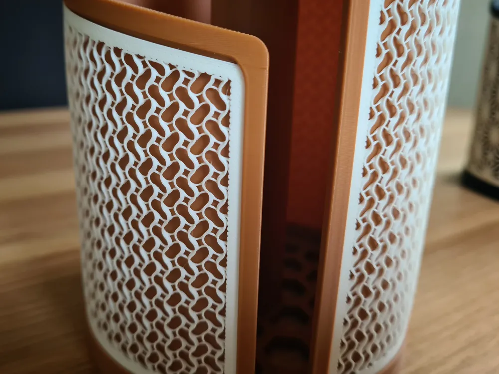 Paper Roll Holder (Kumiko and Other Patterns) - Free 3D Print Model ...