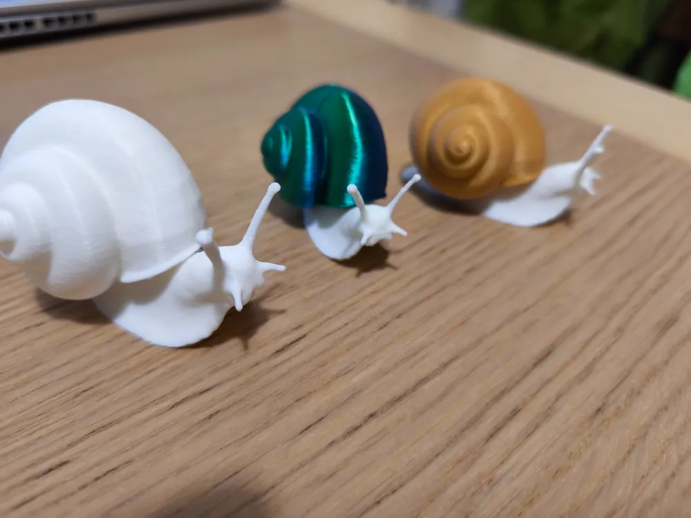 Realistic Snail by Creatività in 3D MakerWorld: Download Free 3D Models