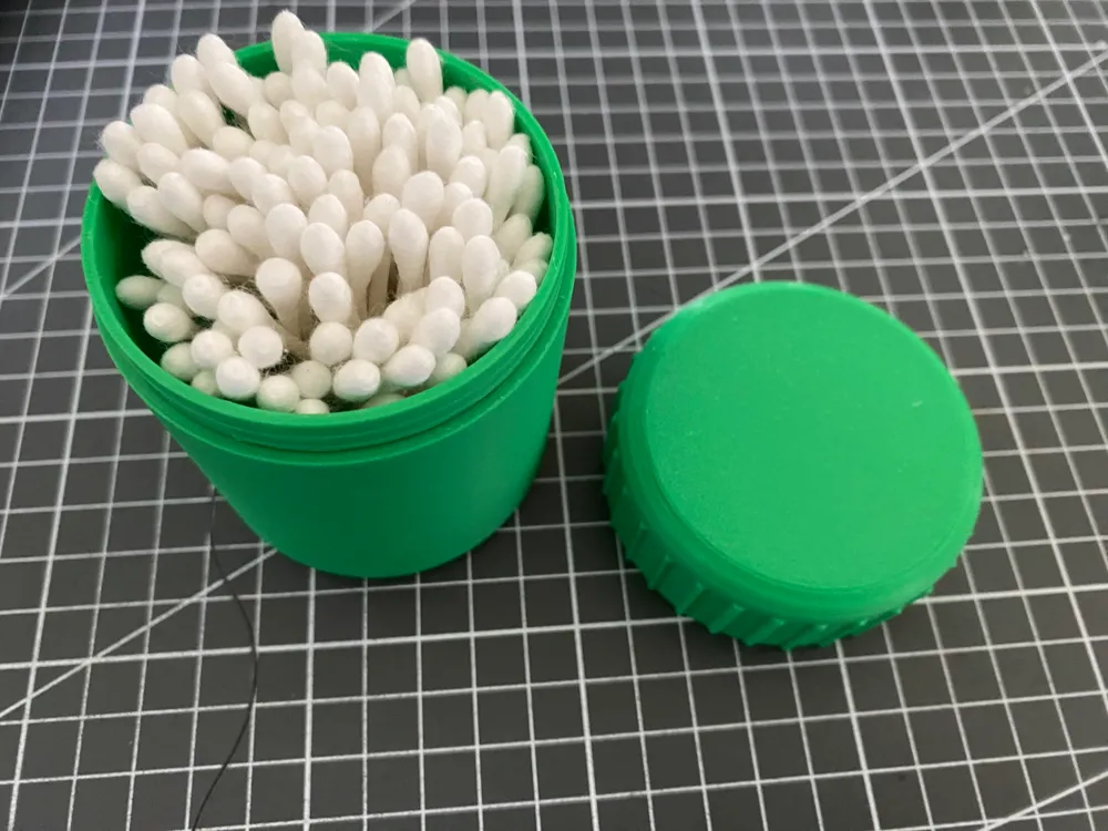 Cotton Swab Storage Box by Almisuifre - MakerWorld