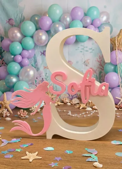 Custom Name Sign Sirena - Free 3D Print Model - MakerWorld