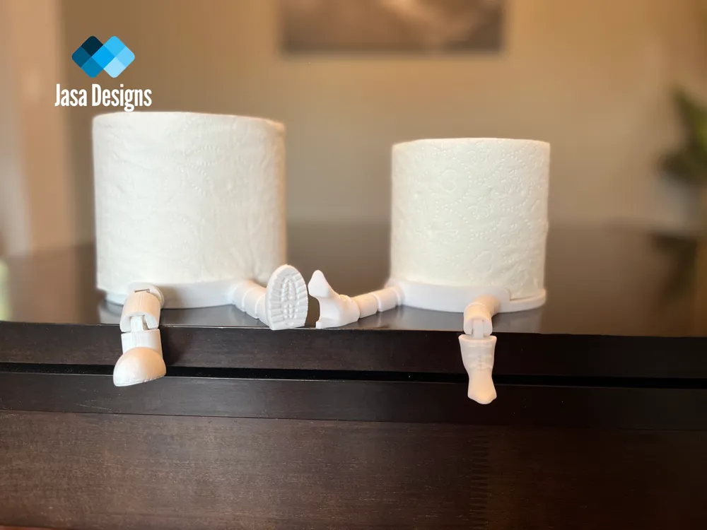 Adjustable Toilet Paper Roll Bestie by Jasa Designs MakerWorld: Download Free 3D Models