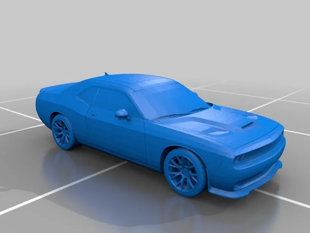 Dodge Challenger by Captain.Kadir MakerWorld: Download Free 3D Models