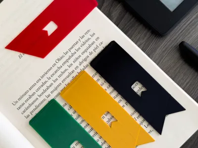 Minimal Professional Bookmark by vlycser - MakerWorld