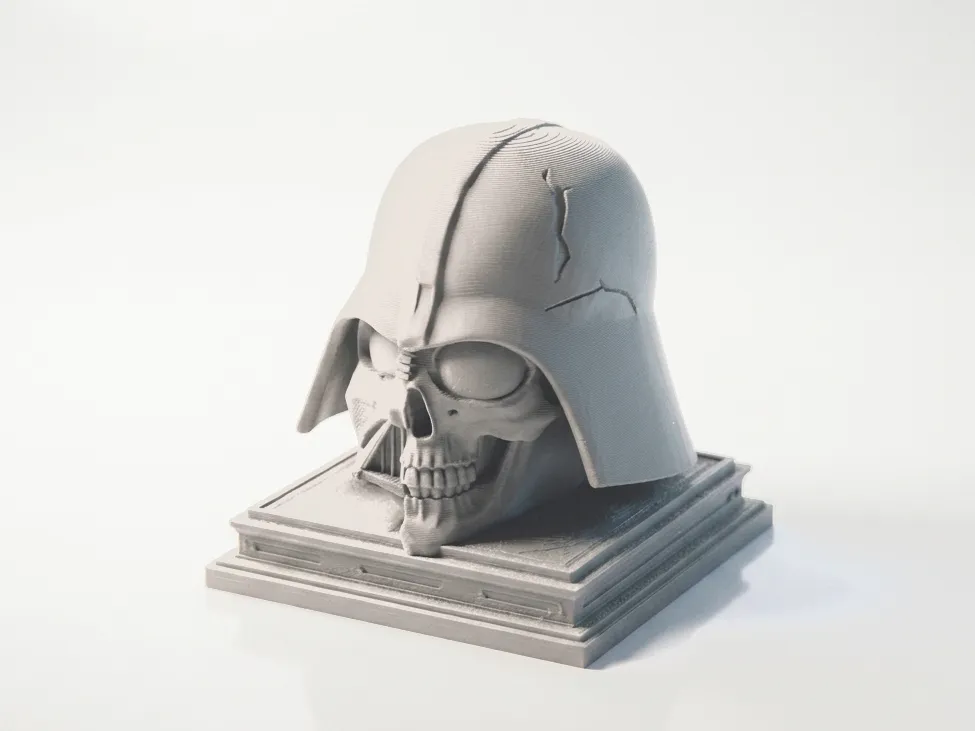 Half Skull Darth Vader Bust Star Wars 3D Printable - Free 3D Print ...