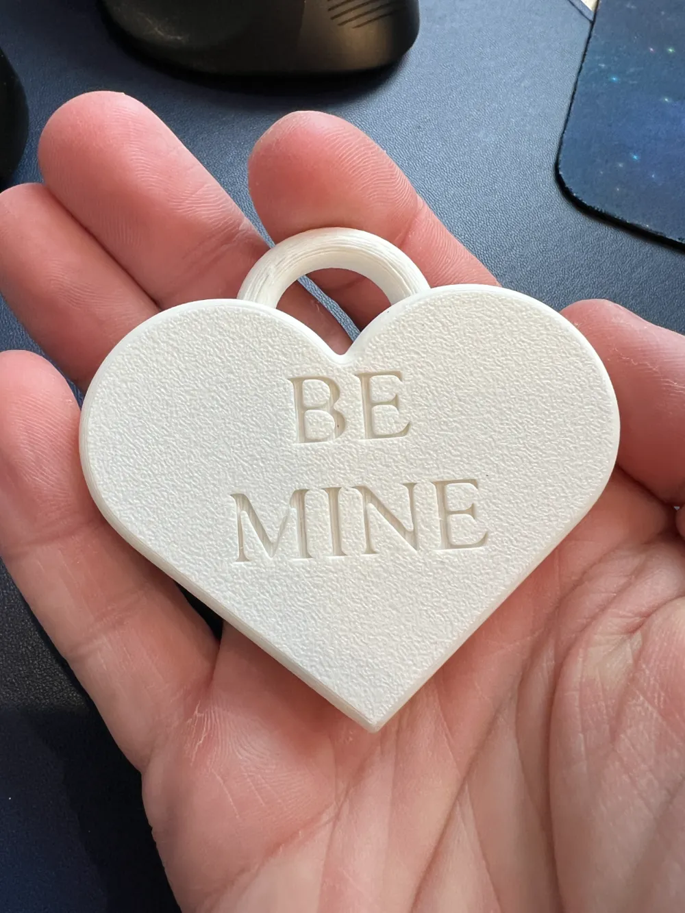 Conversation Heart Keychains by Wetts-11 - MakerWorld