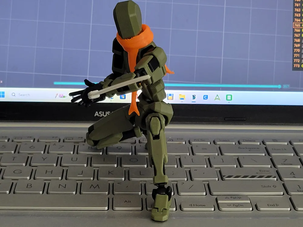 dummy 13 scarf by 3DprintStudio VH MakerWorld: Download Free 3D Models