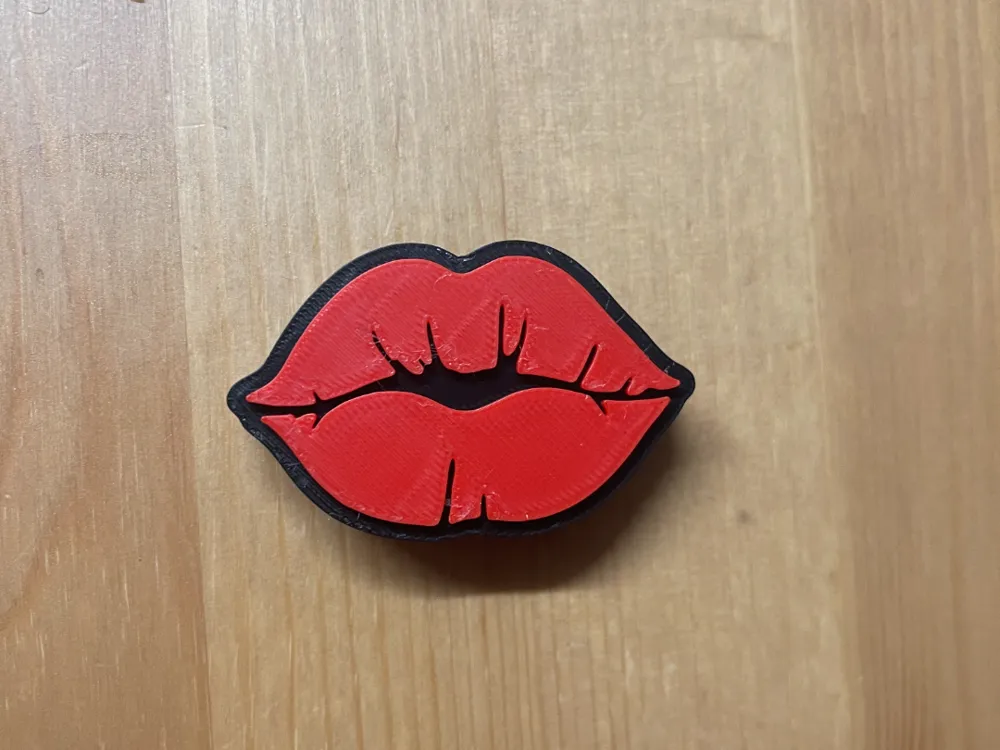 Lips Stanley Straw Topper - Free 3D Print Model - MakerWorld