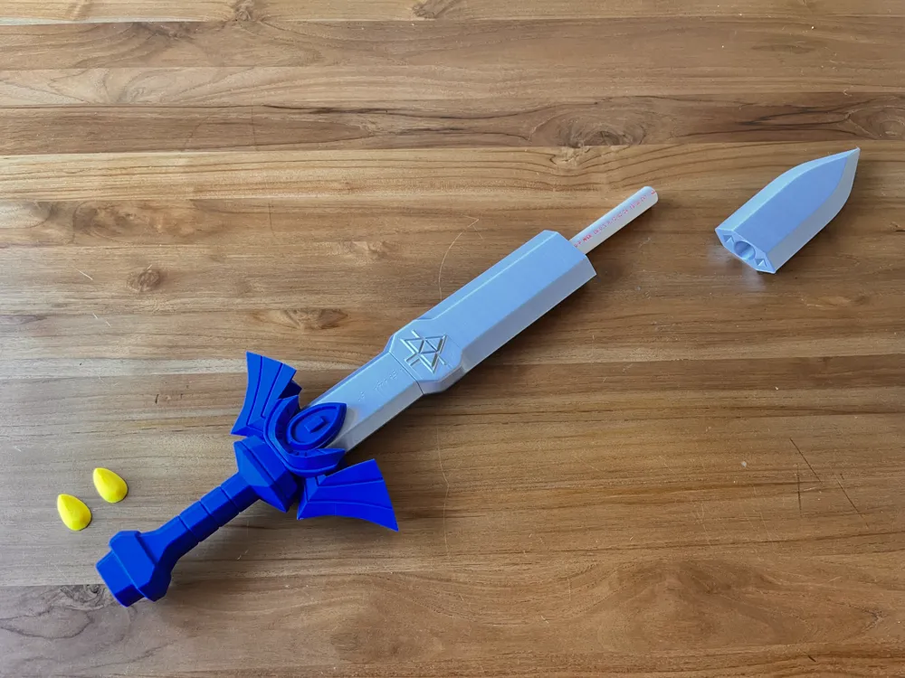 Master Sword Toy - Free 3D Print Model - MakerWorld