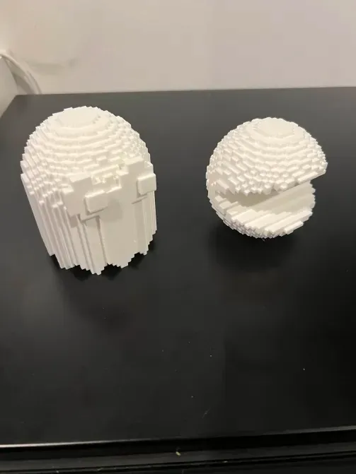 3D PAC-MAN Pixelated by Maddoc Shannon MakerWorld: Download Free 3D Models