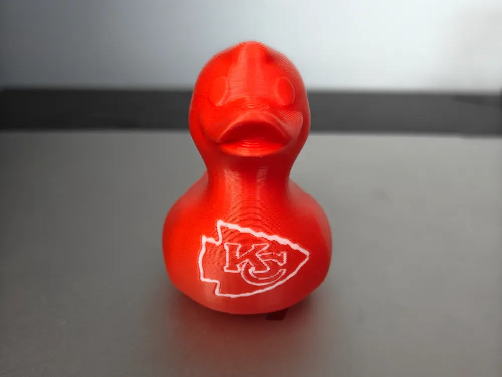 Chiefs Duck by Uncle Joeys Creations - MakerWorld