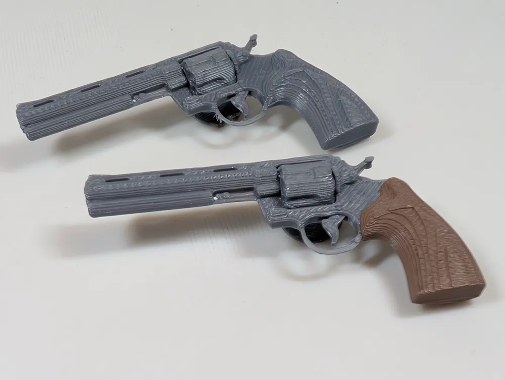 Colt Python Revolver Croc Shoe Charm (Jibbitz) by sidbarret007 ...