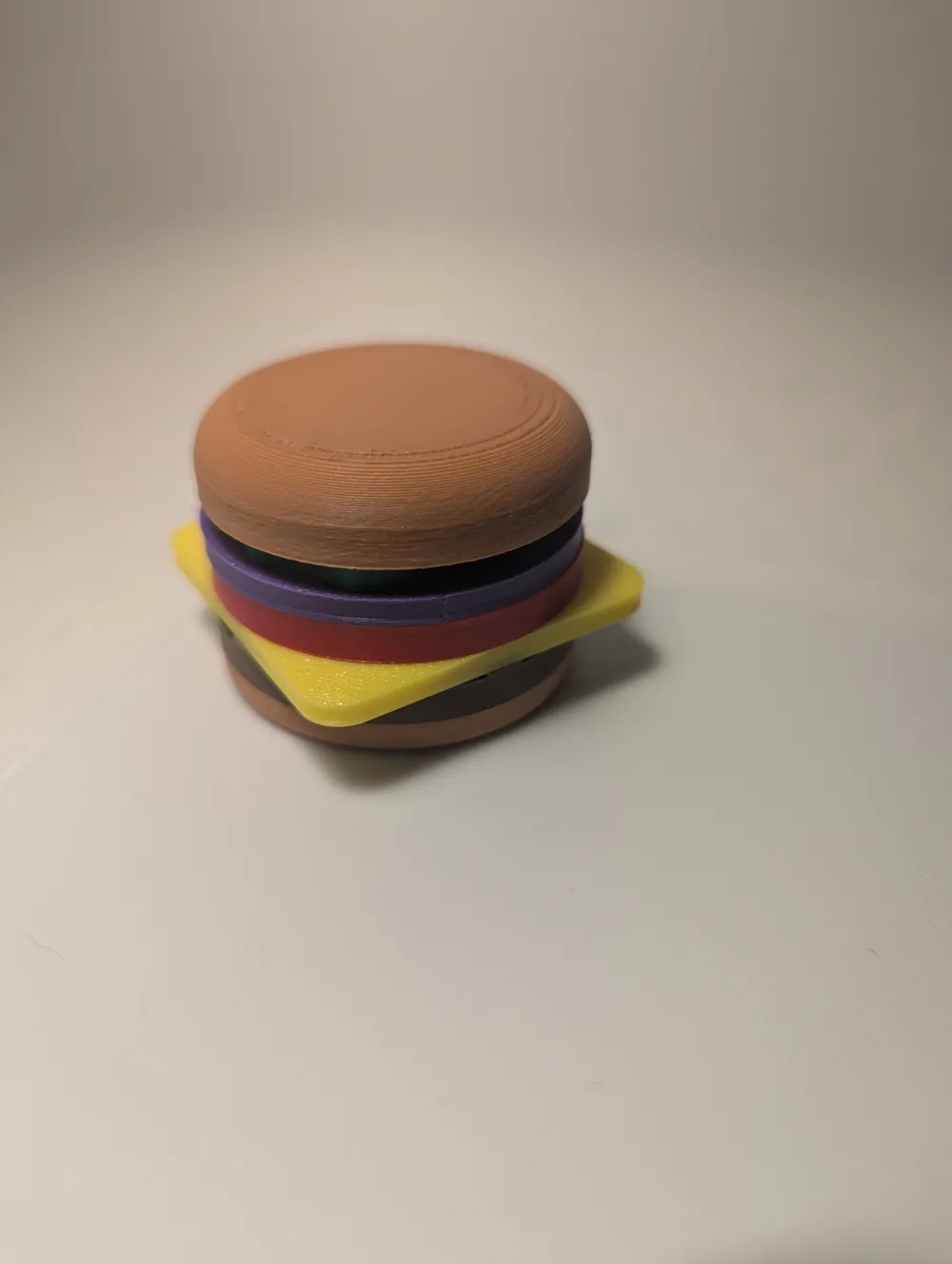 Magnetic Cheeseburger Fidget - Free 3D Print Model - MakerWorld