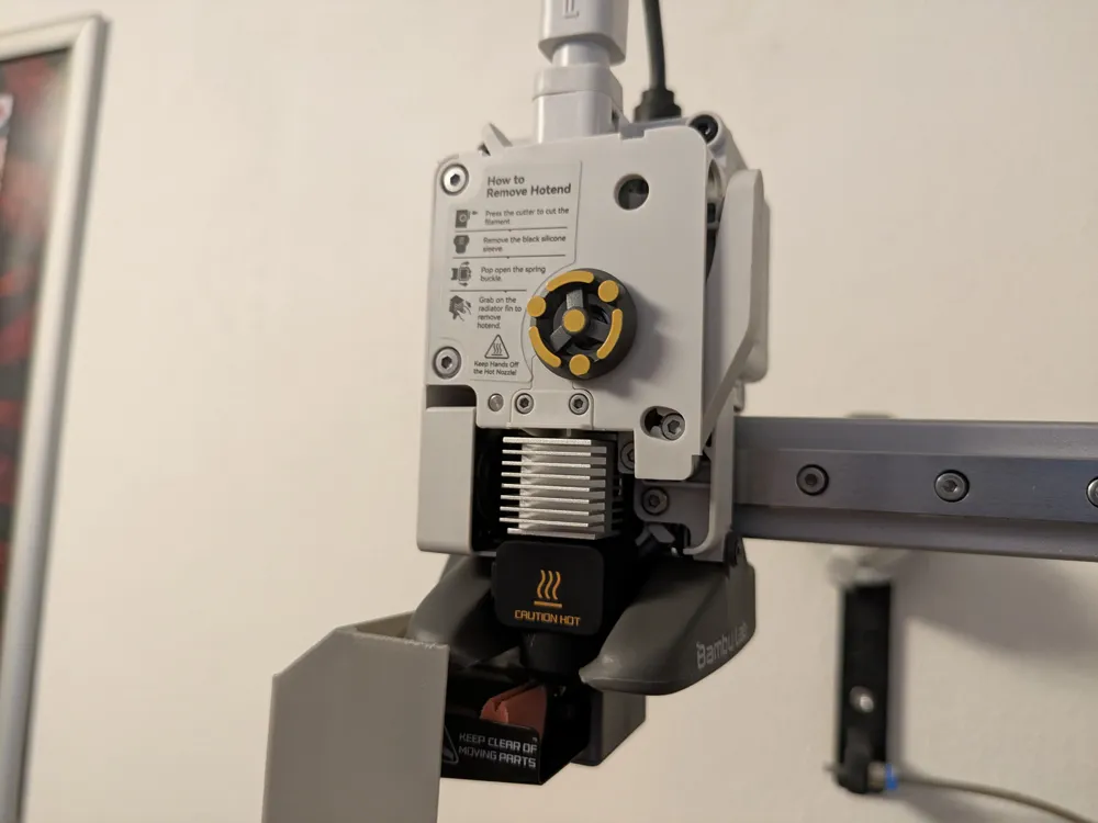 Panda Knomi display swing up cover A1 series - Free 3D Print Model ...