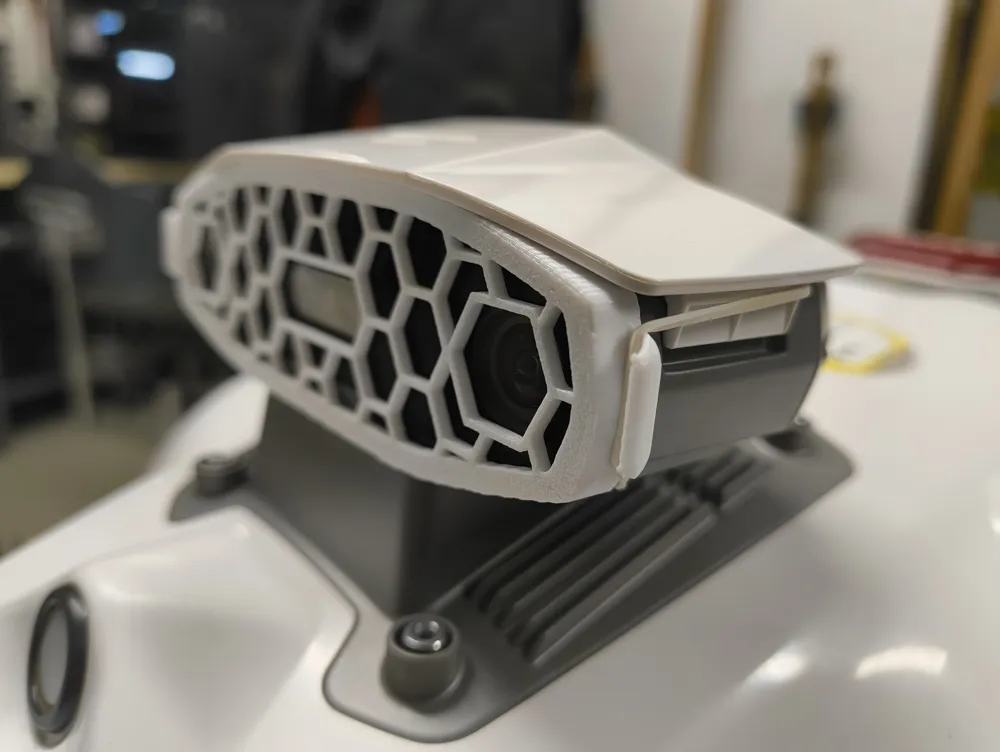 Mammotion Luba 2 Vision Modul goggles - Free 3D Print Model - MakerWorld