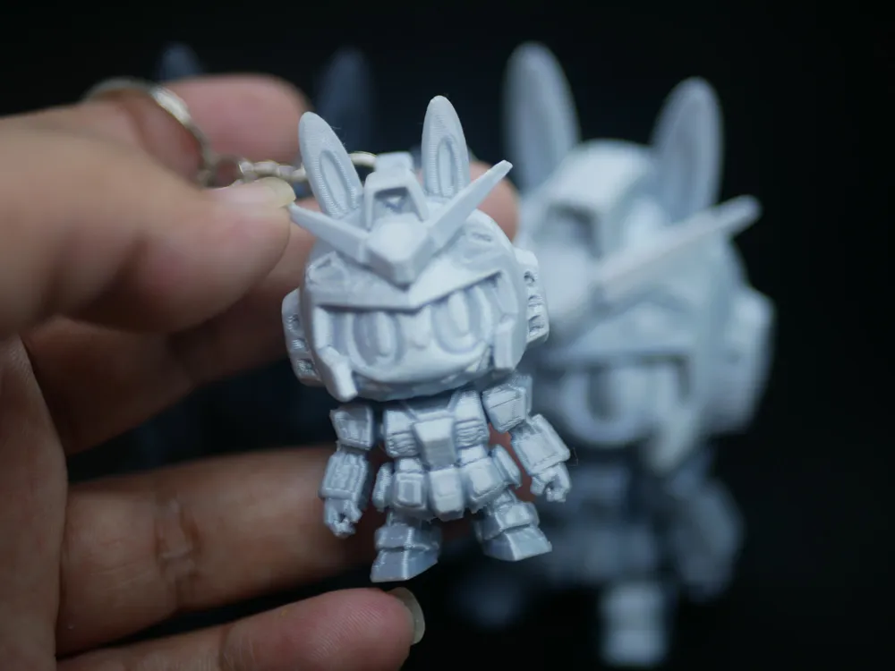 Miniature Labubu Gundam Pendant by Chocobo MakerWorld: Download Free 3D ...