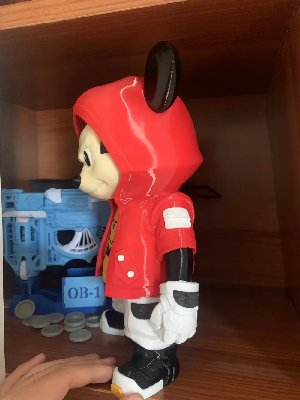 Urban Mickey Mouse - Skull NO AMS fully color separated parts - Free 3D ...