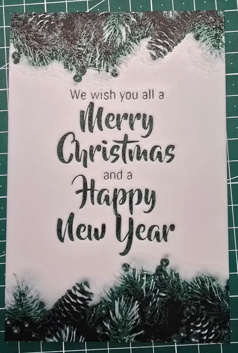 Christmas card hueforge by ief.bx - MakerWorld