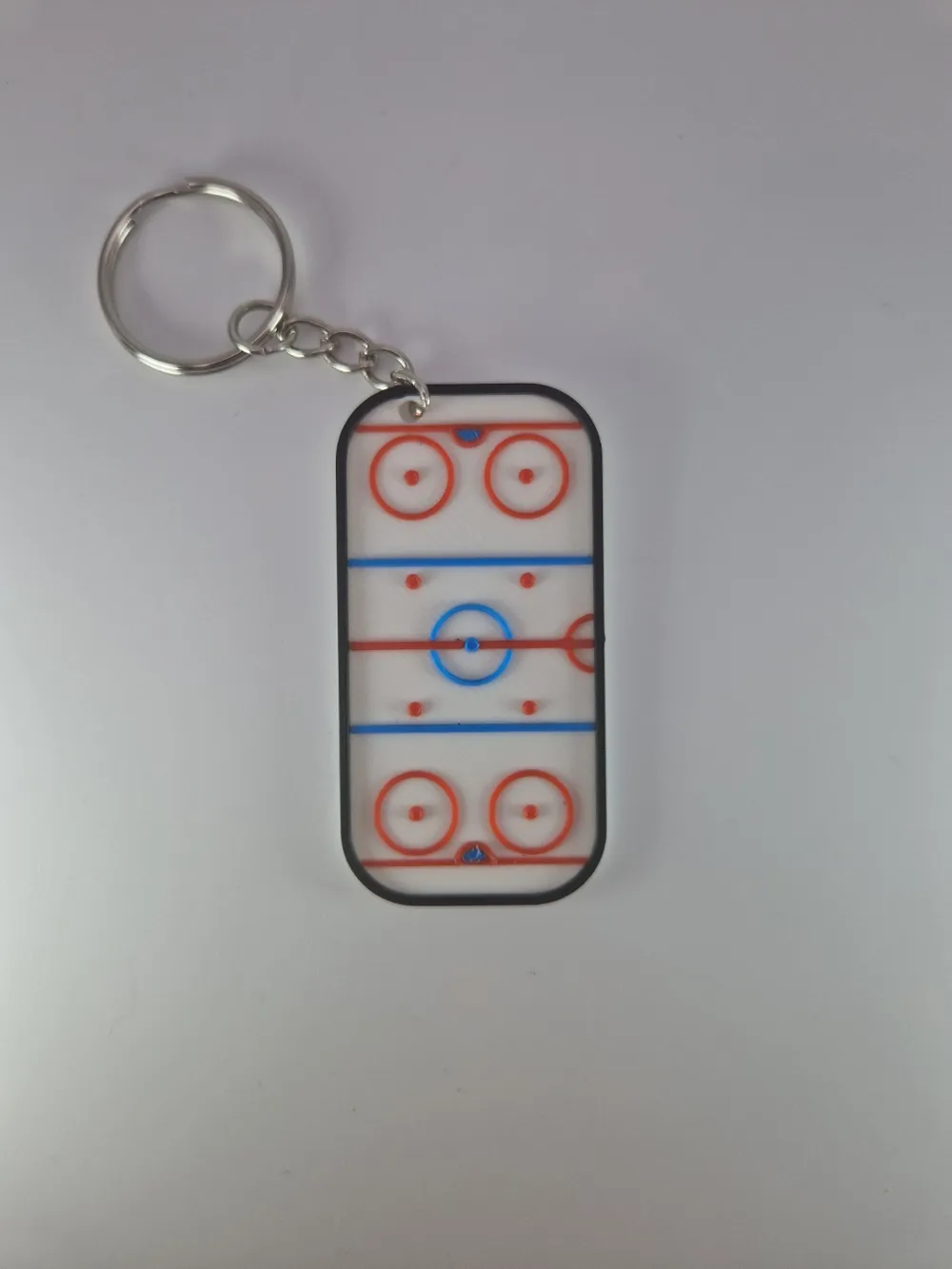 Hockey Rink Keychain - Free 3D Print Model - MakerWorld