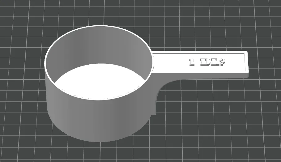 1DL measurement cup by Jaanze - MakerWorld