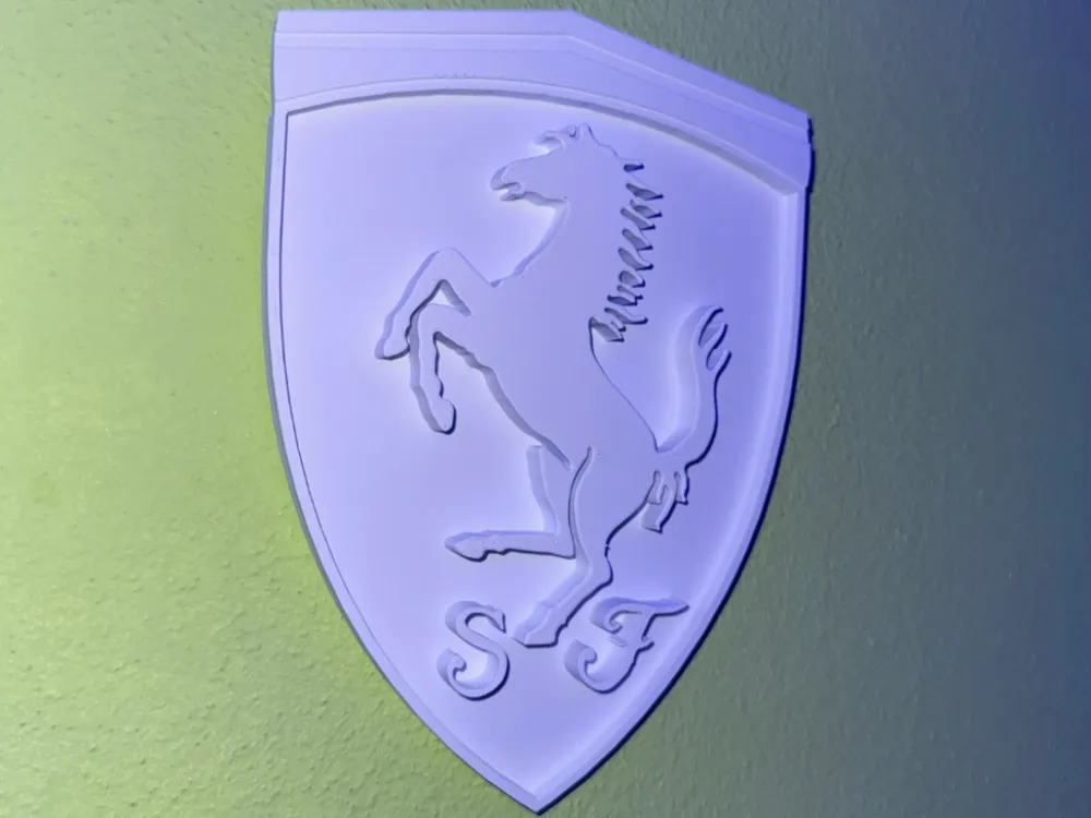 Ferrari Logo by Federico Dal Grande MakerWorld: Download Free 3D Models