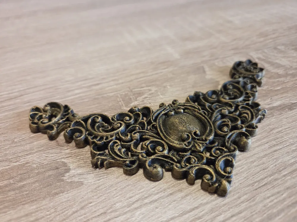 Ornament Vintage Barock Style - Free 3D Print Model - MakerWorld