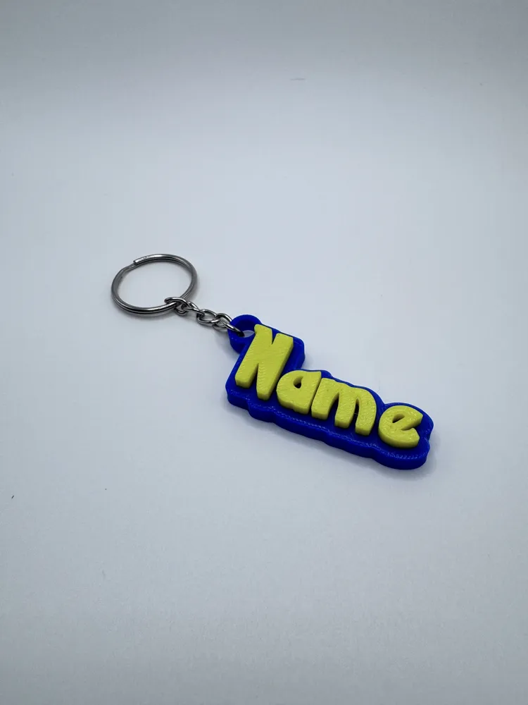 Customizable Pokemon Style Font Keychain Generator - Free 3D Print ...