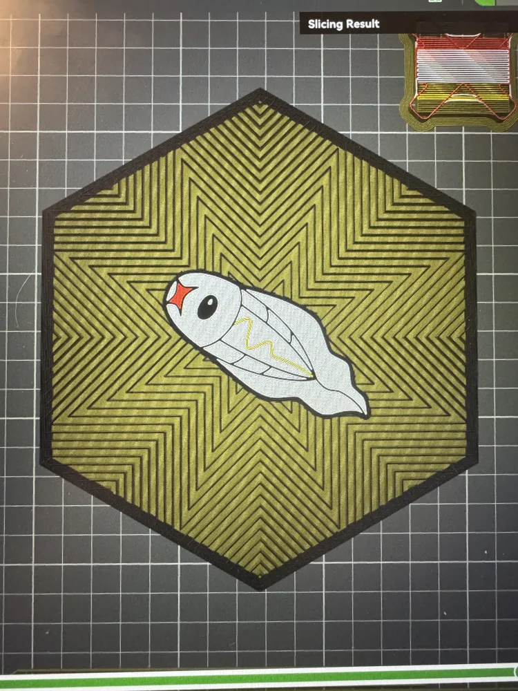 #602 Tynamo Hex Wall Art - Free 3D Print Model - MakerWorld