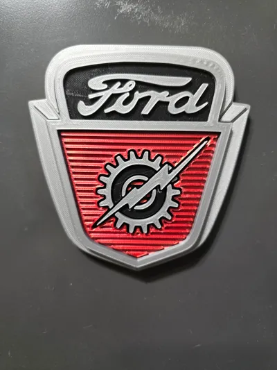 1953 to 1956 Ford F100 Hood Emblem by Turgon - MakerWorld