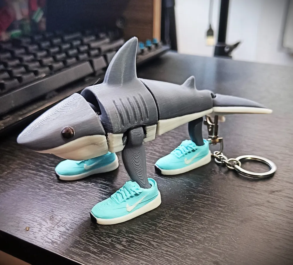 Tralalero tralala articulated toy by Hiko 3D MakerWorld: Download Free ...