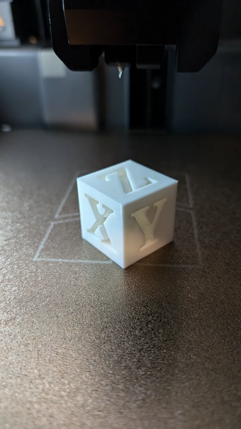 30mm XYZ Calibration Cube, Test Cube by Soze - MakerWorld