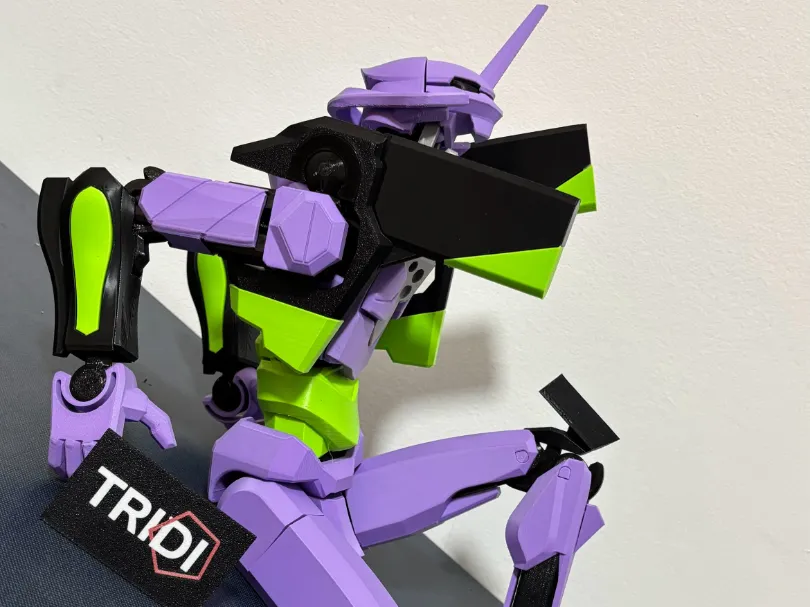 Evangelion EVA-01 Dummy 13 400% Remixed by Tridi Studio MakerWorld ...