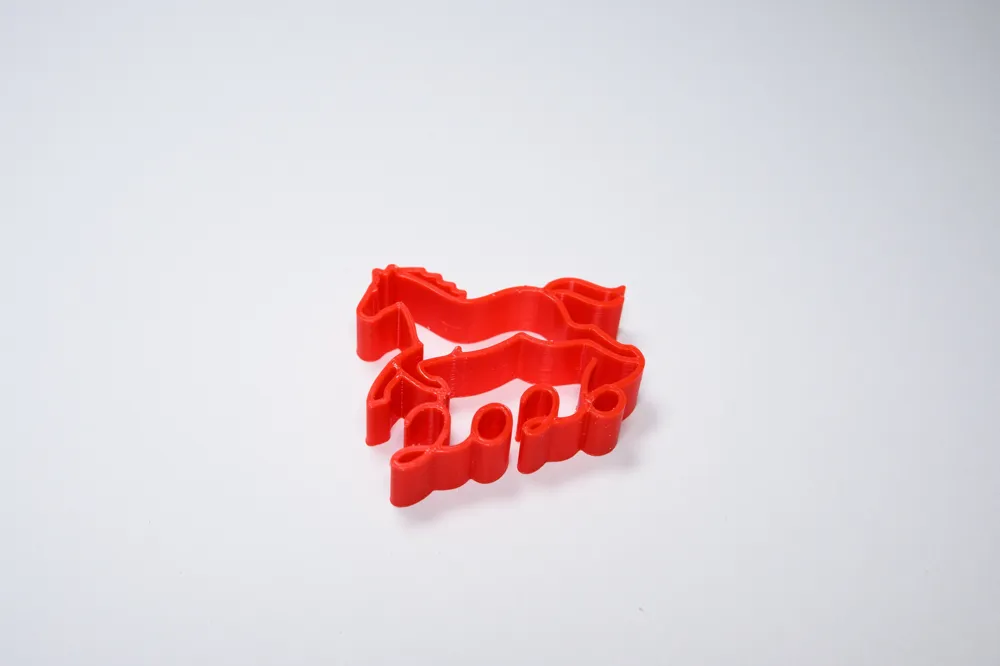 2026 말띠 해 라인 아트 작은 장식품 - 무료 3D 프린트 모델 - MakerWorld