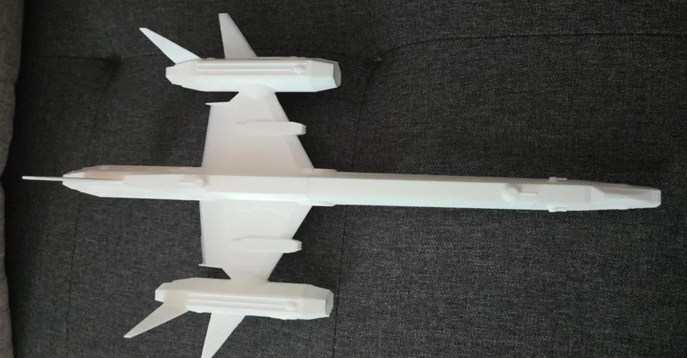 Heavy Attack Starship by KarmaJester - MakerWorld
