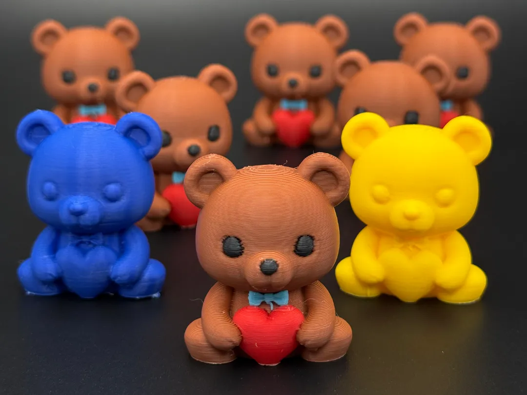 Beary – The Valentine Teddy Buddy - Male Version - Free 3D Print Model ...