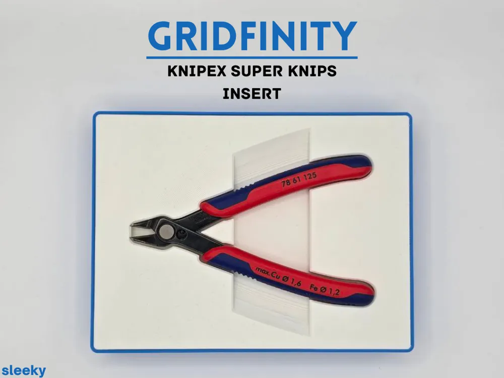 Knipex Super Knips Insert by sleeky - MakerWorld