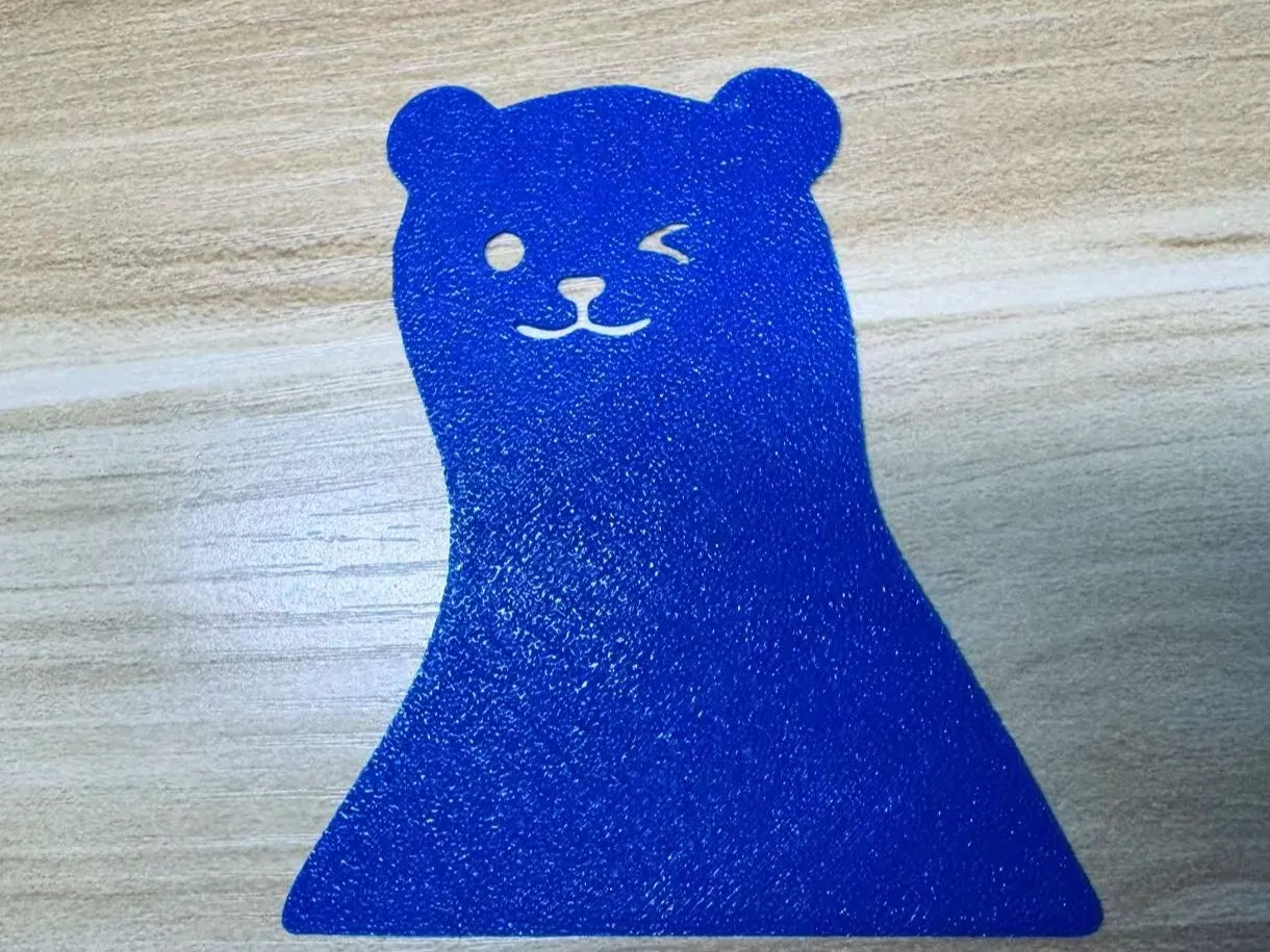 Adorable Bear Scraper (Book Cover, White Glue) Stationery Self-adhesive ...
