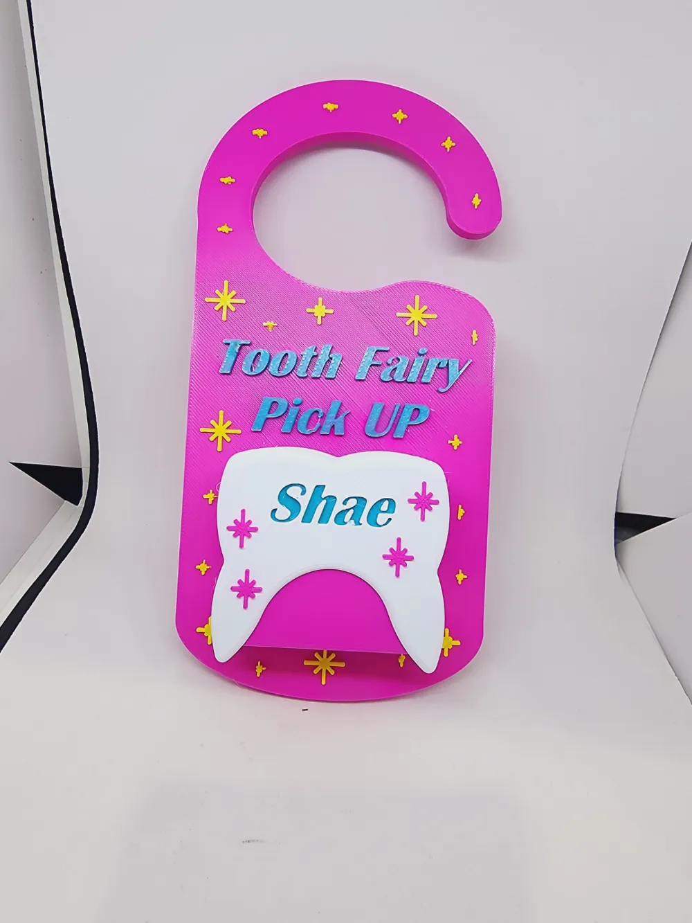 Tooth Fairy Pick Up DND with Customizable name by finnwii3d MakerWorld ...