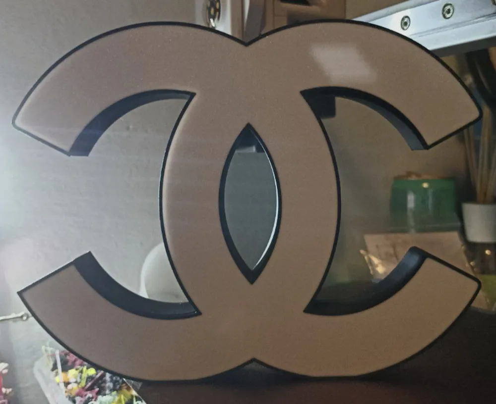 Chanel Logo Lightbox by Alegiro - MakerWorld