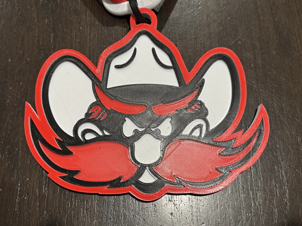 Texas Tech Red Raider Chain - Free 3D Print Model - MakerWorld